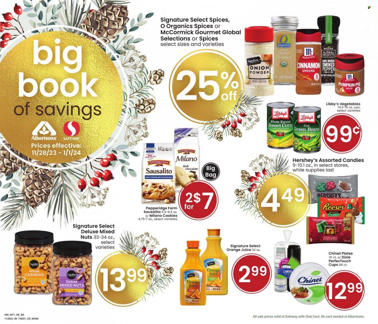 Safeway (MT) Weekly Ad Flyer Specials November 28 to January 1, 2024